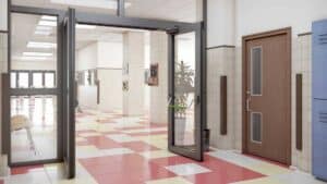 School Security Door Repair and Maintenance